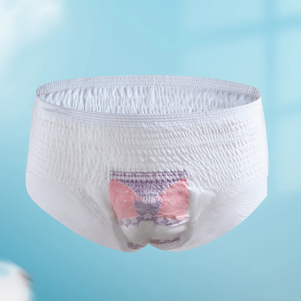 Macro Care Disposable Adult Wearing Lady Diaper Girl Menstrual Period ...