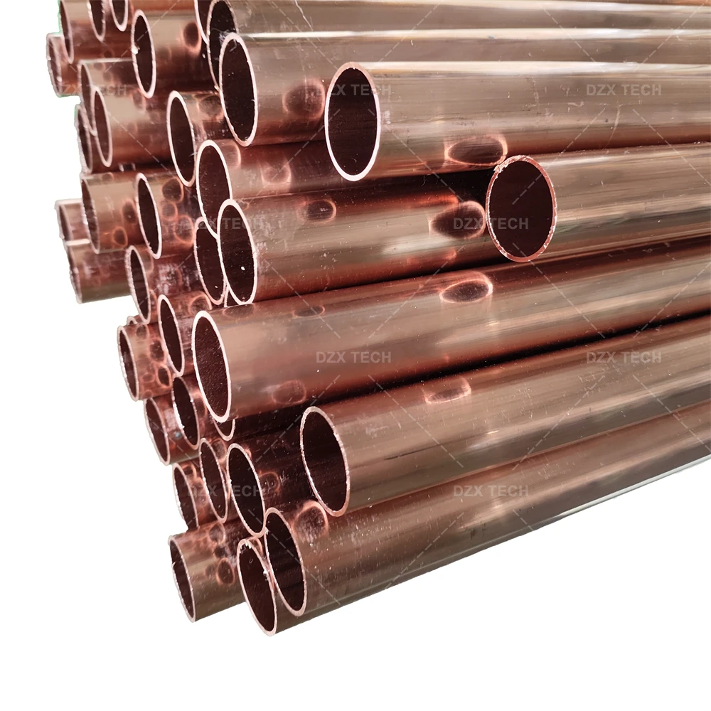 Hot selling thick walled copper pipe 99% pure copper nickel pipe 20mm 25mm C1100 C1220 copper ...