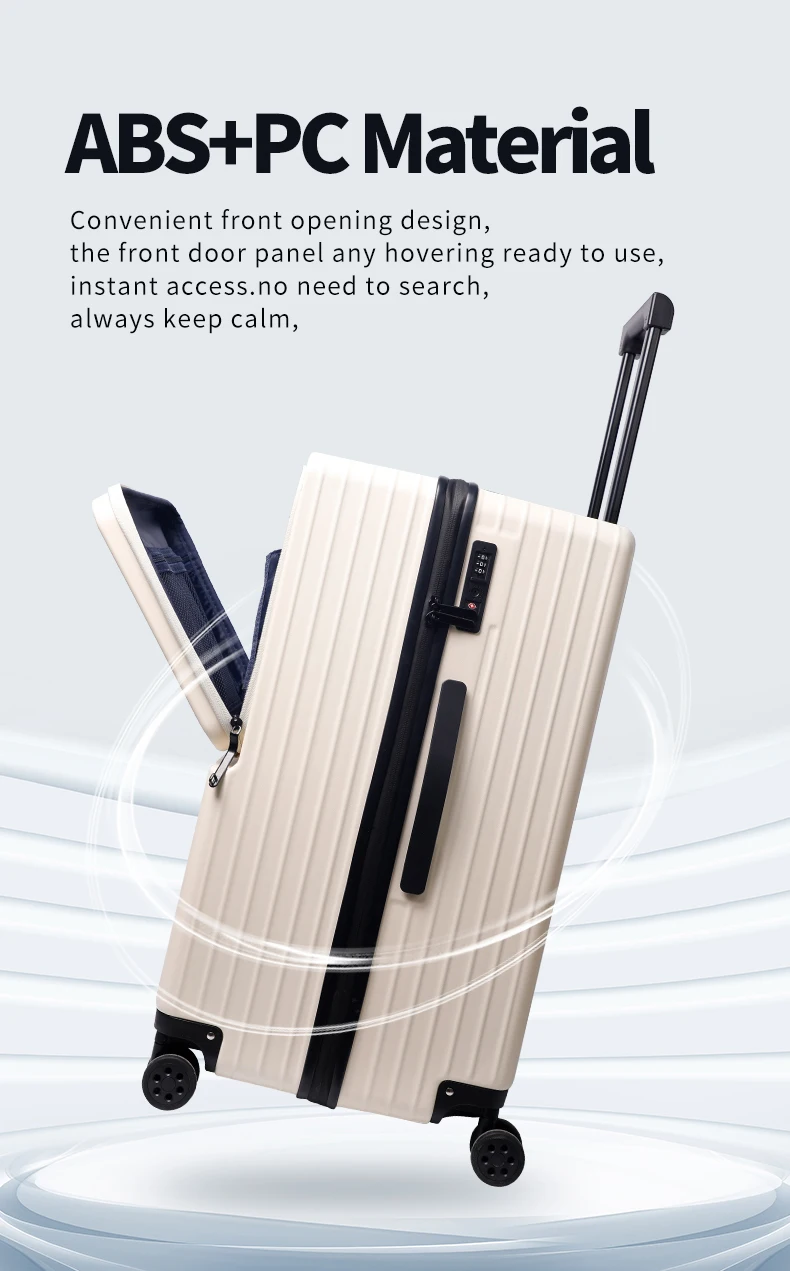 Winner Red Dot Design Award Travel Suitcases Set Carry-on Front Open ...