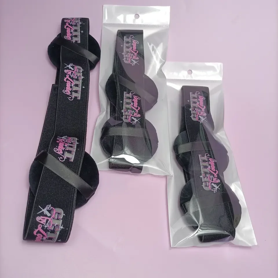 Melting Hair Wig Band Logo Elastic Melt Belt Band For Lace Application ...