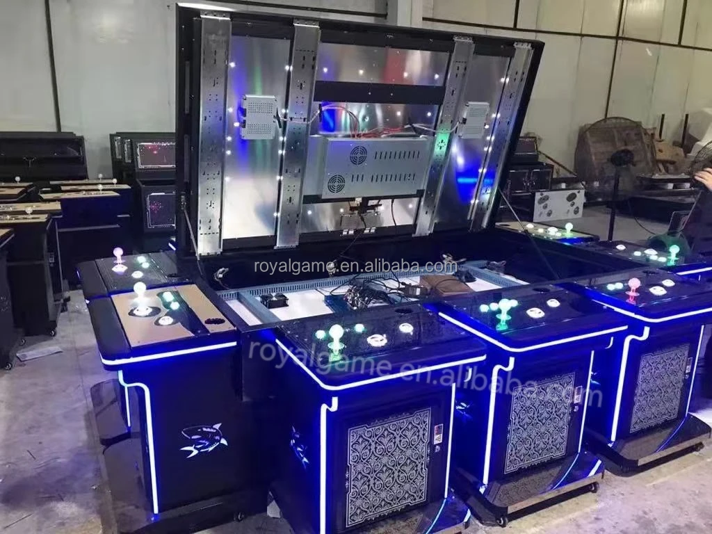 Us Popular Fish Game Arcade Cabinet 8 Player 10 Player Fish Table Fish ...