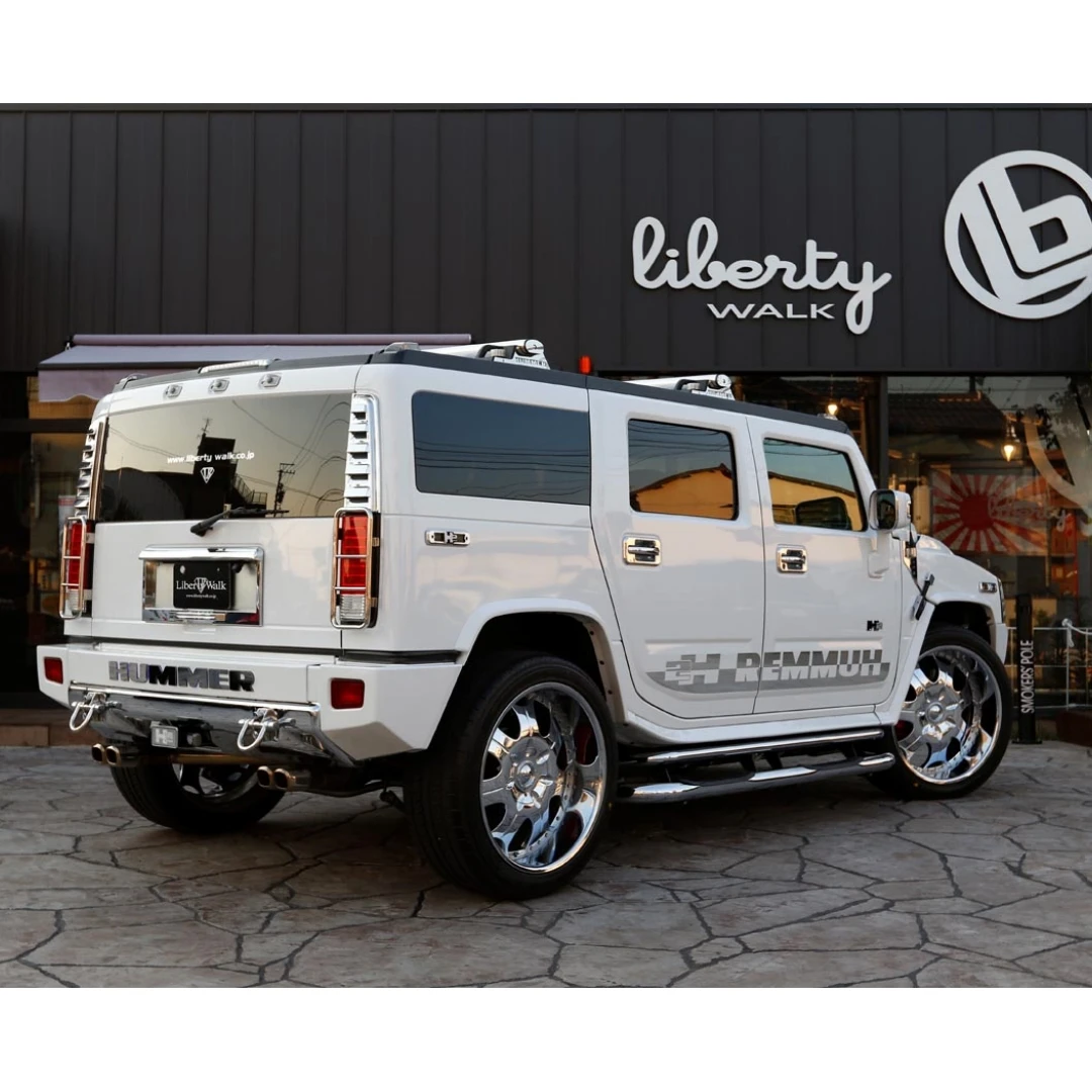 Upgrade Your Hummer H2 with Liberty Walk Style Body Kit