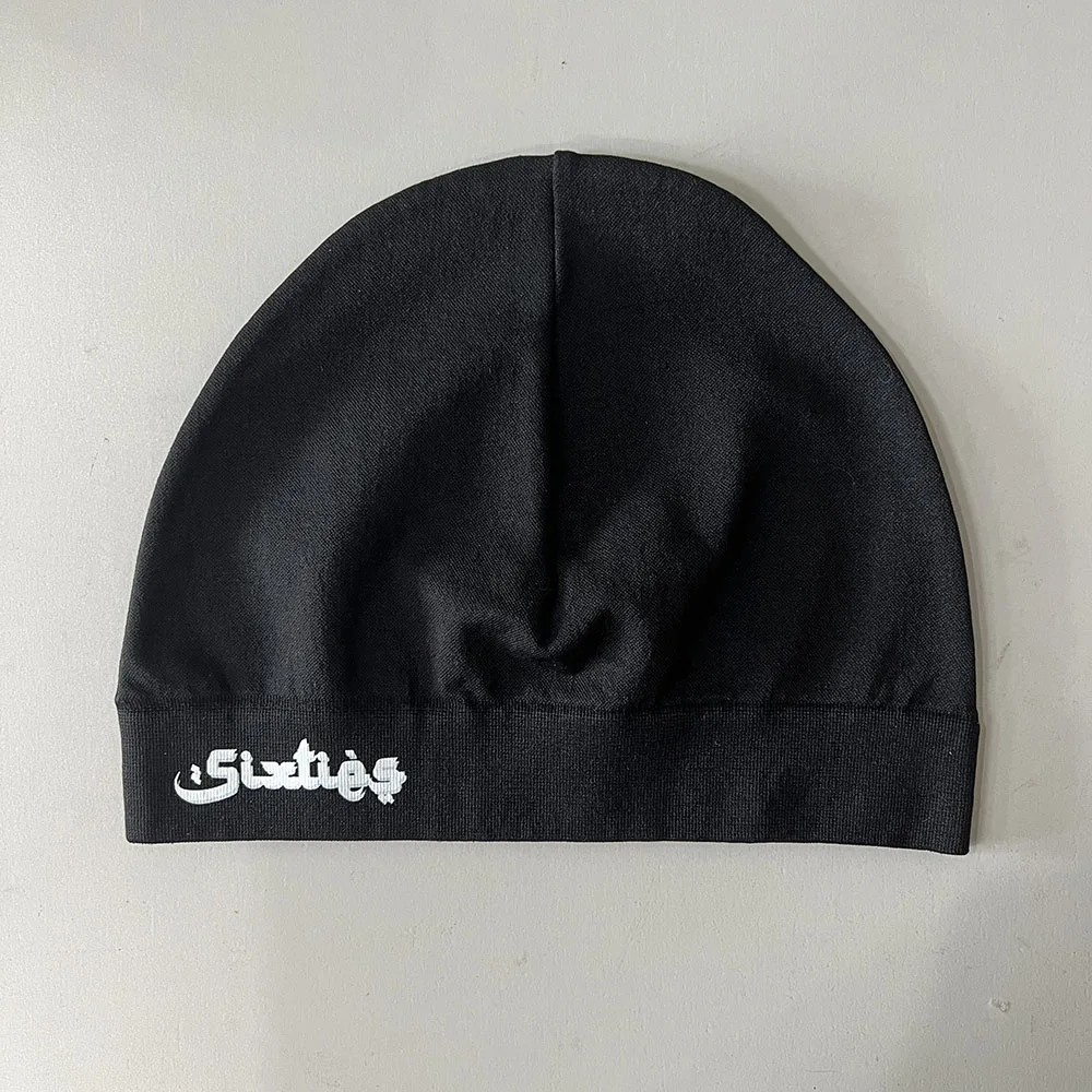 Custom Logo Satin Lined Beanie Printing Logo Cycling Skull Cap ...