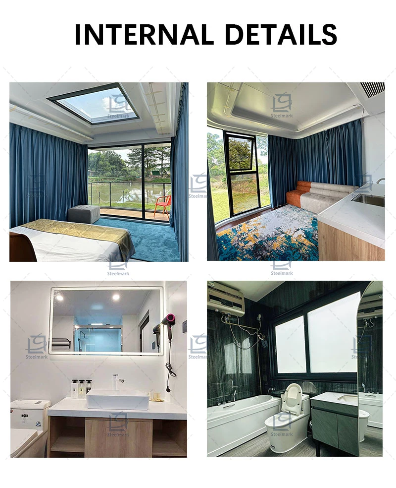 Luxury Prefab Modular Capsule Prefabricated House Smart Container Space ...