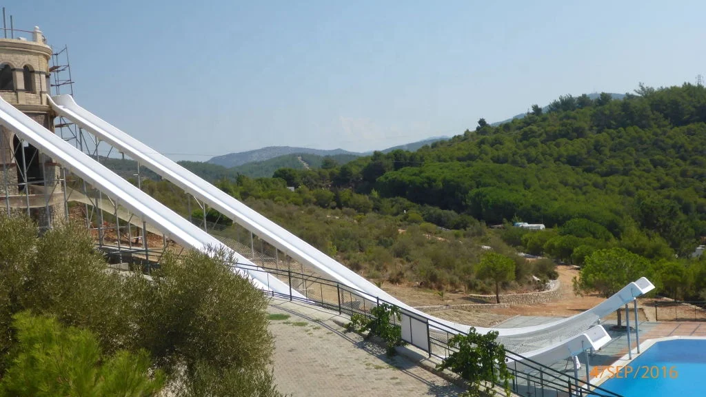 Affordable Fiberglass Slip N Fly Water Slide Ramp for Water Parks ...