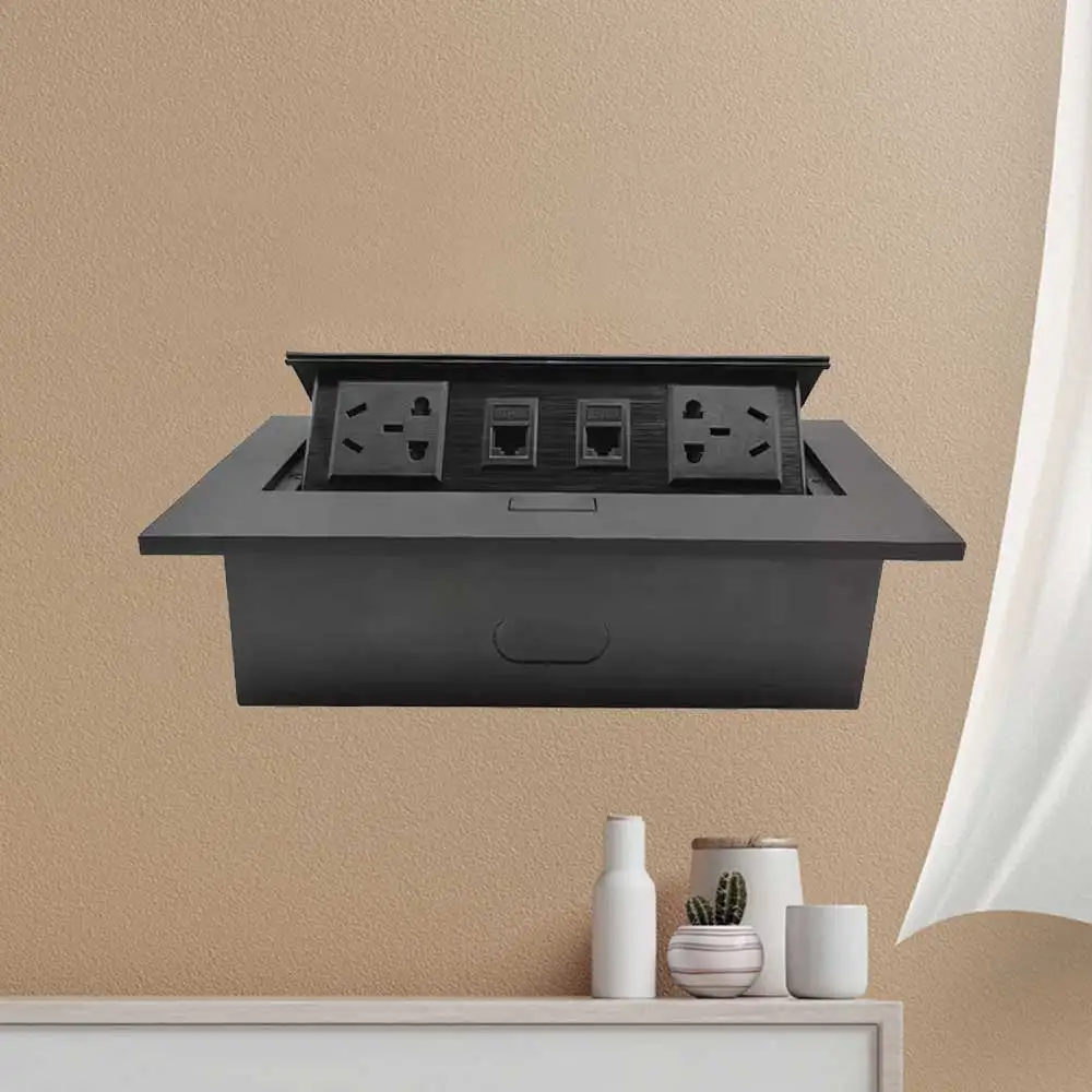 Oswell Up Desktop Socket For Meeting System Pressing Up Socket - Buy Up ...