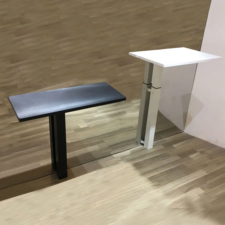 Hydraulic Height Adjustable Wall Mounted Folding Table
