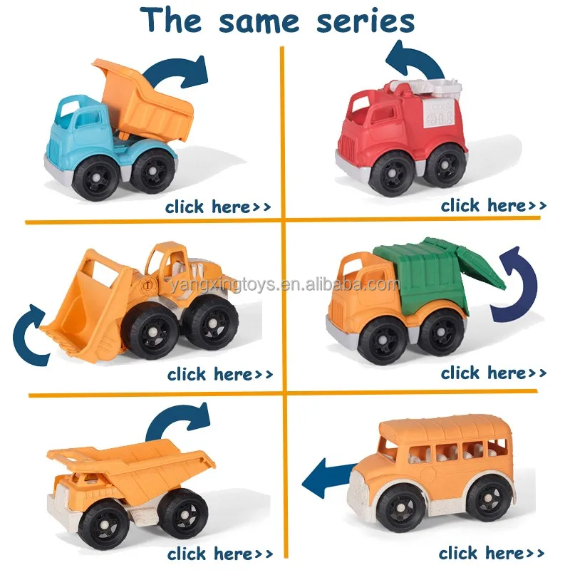 Wholesale Bioplastic Wheat Straw Beach Toys Free Wheel Fire Fighting ...