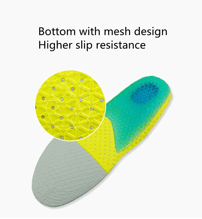 Alibaba.com: EVA Sockliner with gel shock absorption, soft cushioning ...