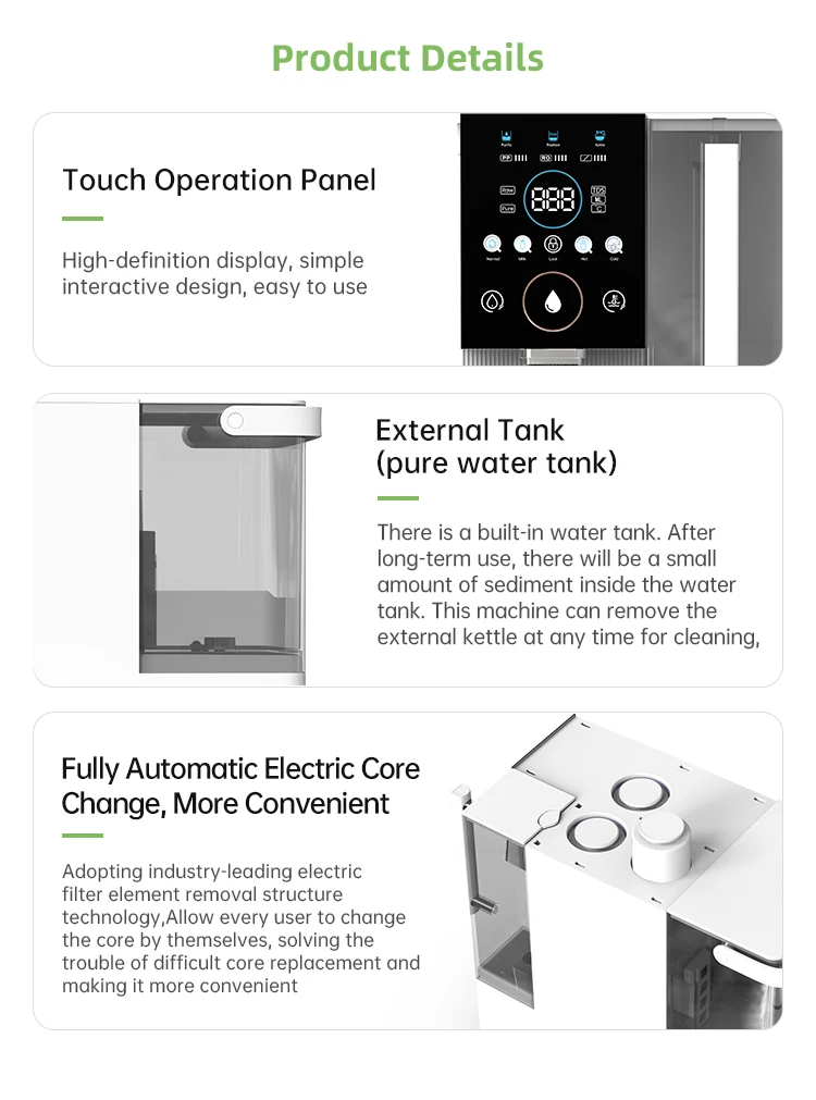 Electric Gallon Alkaline Water Purifier Inline Cartridge RO System Hot ...