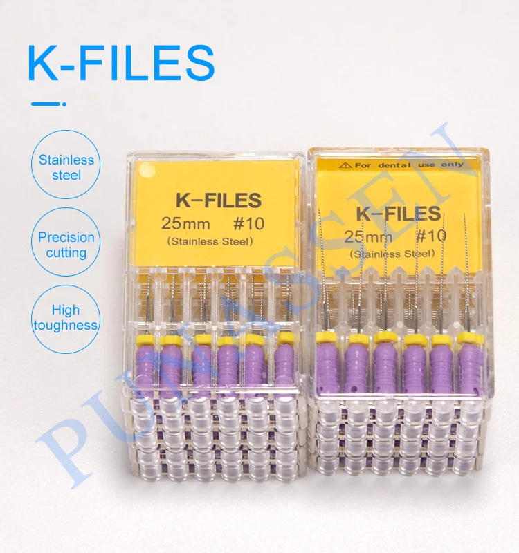 Manual File For Root Canal Endodontic Assorted Manual File Endodontic ...