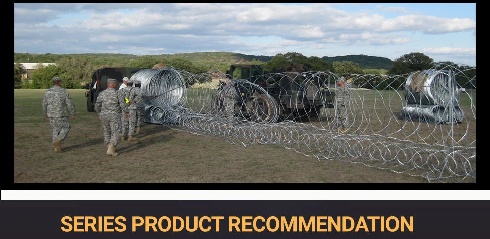 Stainless Steel Concertina Razor Blade Barbed Wire For 6d Razor Wire ...