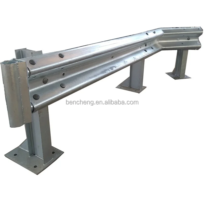 Armco Flex Beam Steel Highway Guardrail Crash Barrier System with ...