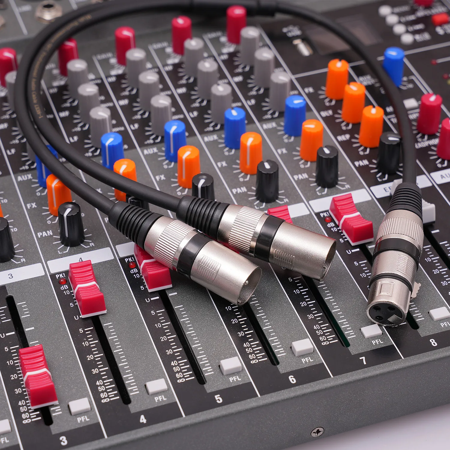 Customization 3Pin XLR Splitter Cable Female to Dual Patch Y Cable ...