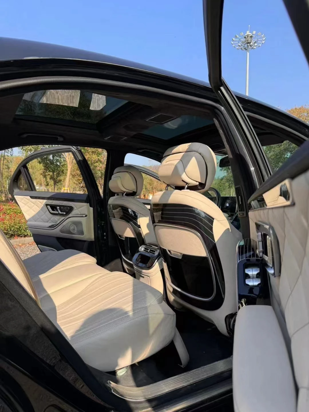 Latest Version W221 Upgrade to W223 Interior Rear Seats with ...