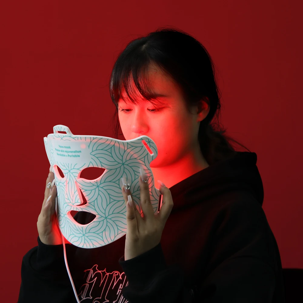 2024 Sunsred Infrared LED Facial Mask - Skin Rejuvenation