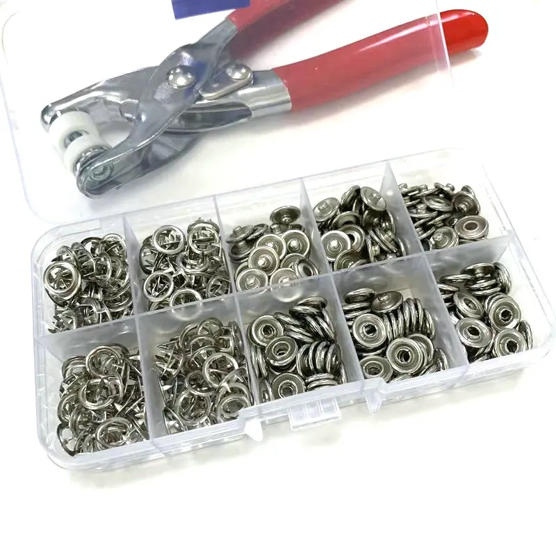 Wholesale Stainless Steel Snap Button In Set Diy Snap Button For Kids ...