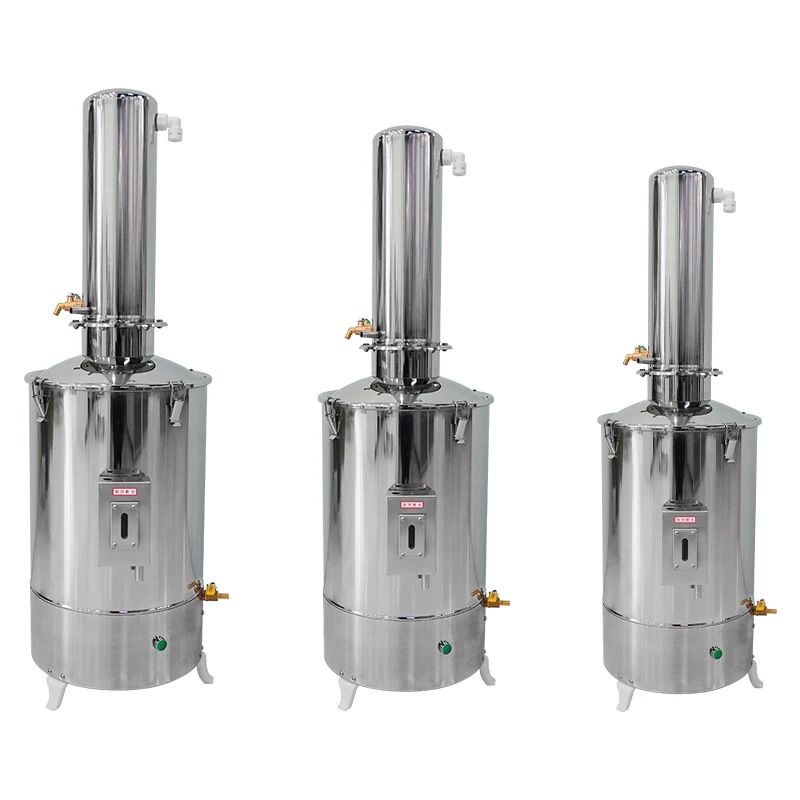 380V 10L/20L Automatic Water Distiller for Lab & Medical Use