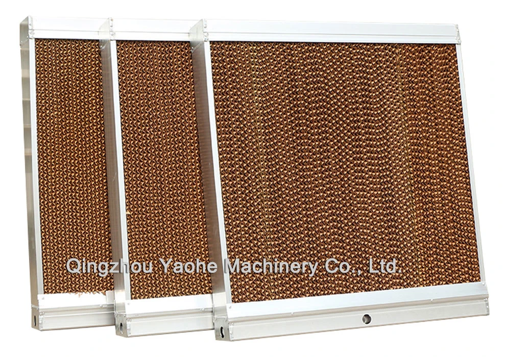 Aluminum Frame 7090 Evaporative Cooling Pad for Livestock Poultry Farms ...