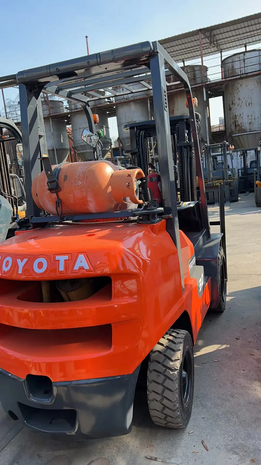 Used Toyota FD30 Forklift for Sale - 3 Ton, Gas Engine