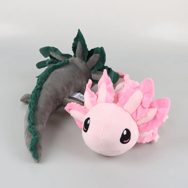 Cute Axolotl Stuffed Toy - Funny Plush Hexagonal Salamander