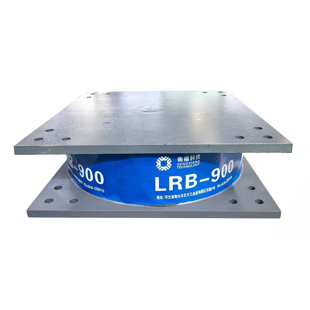 Vibration Isolation Lead Rubber Bearing for High Damping