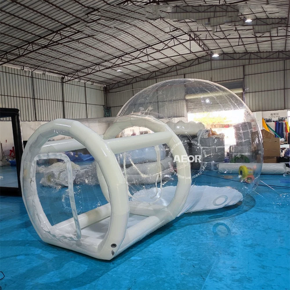 Kids Party Clear Inflatable Crystal Igloo Dome Bubble Tent