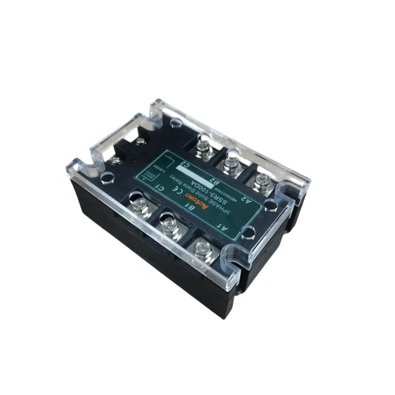 Solid State Relay SSR3-100DA 100A Three Phase Electrical Relays 100a ...