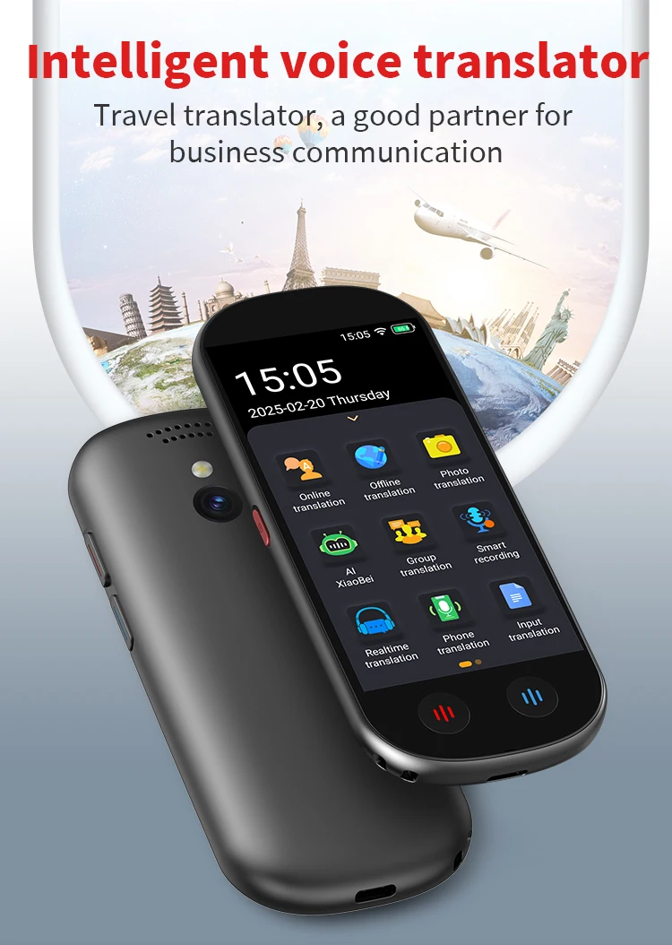VORMOR Z9 Portable Voice Translator - Real Time Language Translation