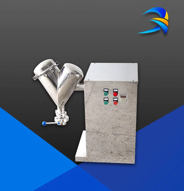 Industrial Small Dry Protein Powder Agitator Blender Machine Coating ...
