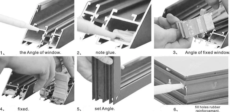 Two Component Corner Frame Angles Assembly Glue Sealant Polyurethane ...