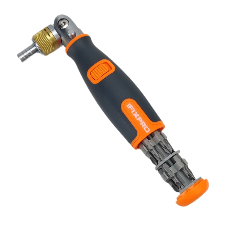 Portable Batch Head Visseuse Multi Angle Ratchet Set Hidden Screwdriver ...