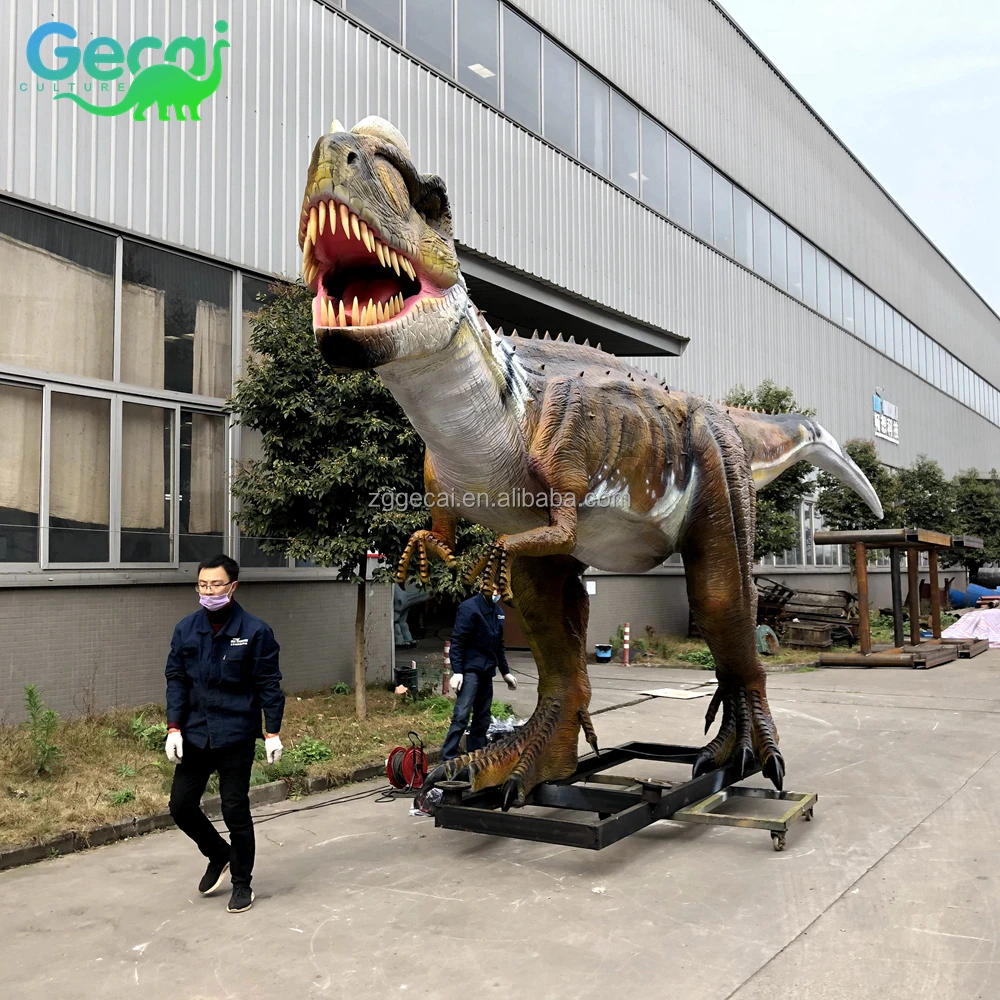 Gecai Robot Dinosaurio Life Size Dinosaurs Animatronic Model Statue ...
