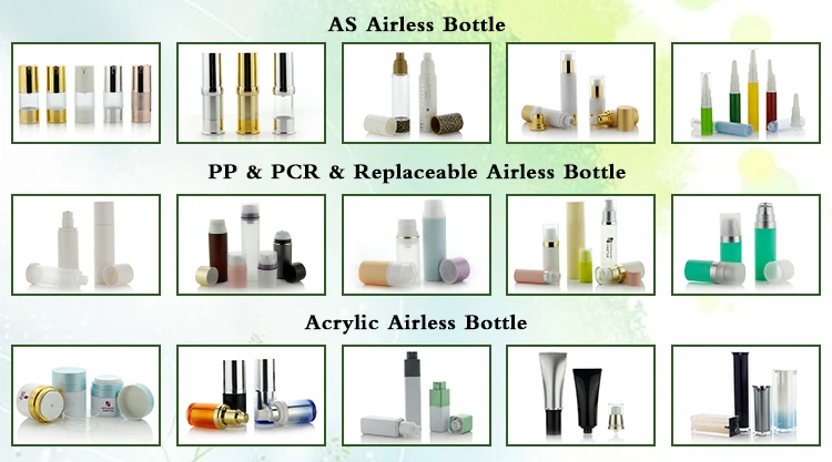 Dual Chamber Airless Pump Bottles - 20ML & 30ML