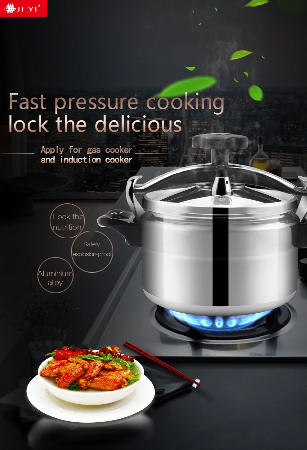 8l Multi Used Hotel Industrial Pressure Cooker Aluminum Pressure Cooker ...