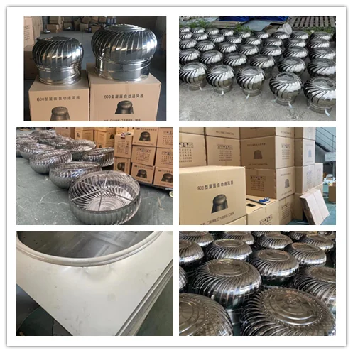 400mm Wind Power Turbo Ventilation Wind Driven Extractor 304 Stainless ...