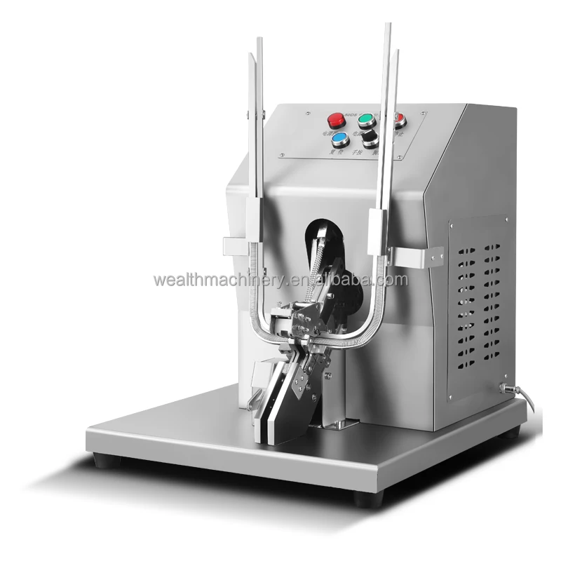 Automatic Garlic Onion Packing Bag Sealing Clipping Typing Machine ...