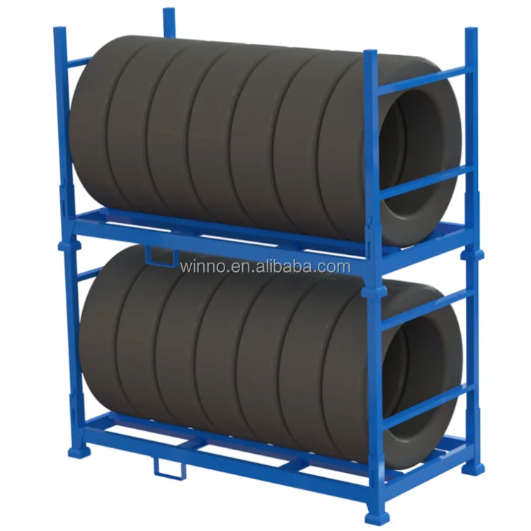 Warehouse Management - Efficient Pallet Truck Tyre Storage