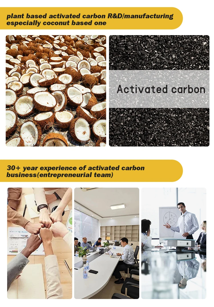 Activated Carbon Granular Pellet Carbon Coconut Based High Quality For ...