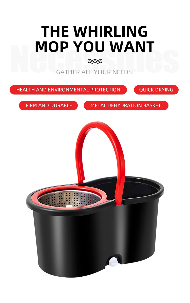 Hot Selling Microfiber Rotating Spinning Mops Rotatable Adjustable Cleaning Floor Magic 360 Spin ...