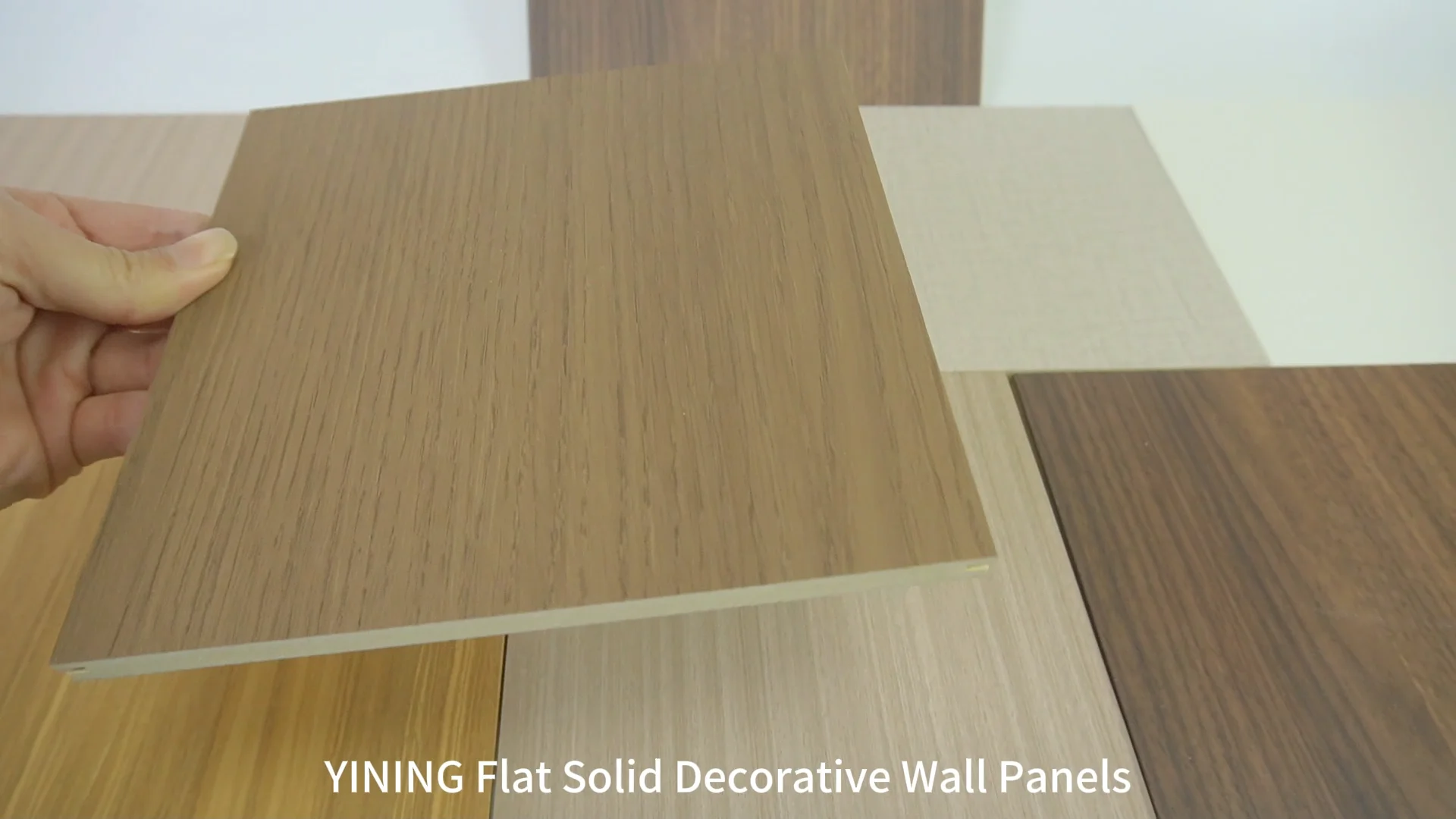 Yining Wood Grain Pvc Wall Panel Wpc Interior Decorative Wallboard ...