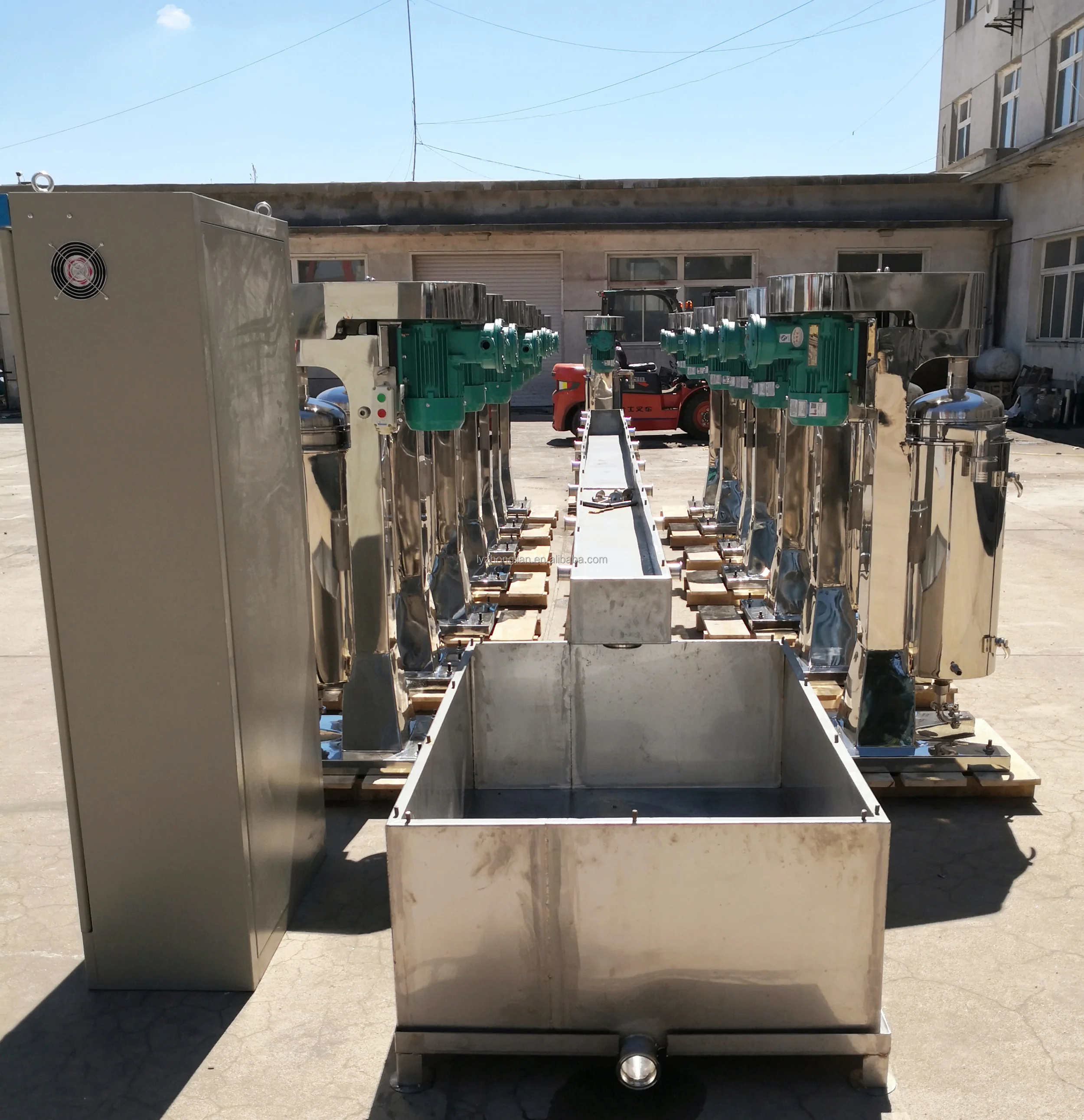 ZONELINK Tubular Centrifuge Algae Centrifugal Filter Machine Virgin ...