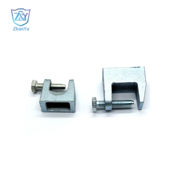 H C Clamp Beam Clamp Clamps With Reinforced Band Zinc-plated Gi M8 M10 ...