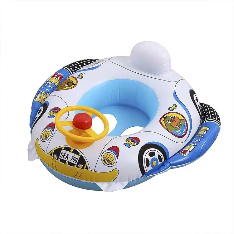 Summer Baby Swimming Ring Floats With Safety Seat Double Airbag And ... Summer Baby Swimming Ring Floats With Safety Seat Double Airbag And ...