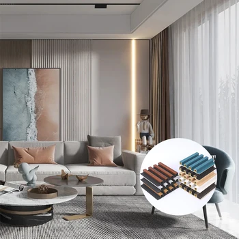 Fluted Notch Type Wpc Wall Panel Without Formaldehyde Easy Install ...