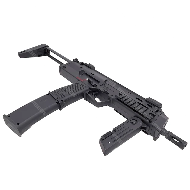 Mp7 Electric Blaster Toy Gun 7mm Ammos Burst Gun Nylon Gear Splatter ...