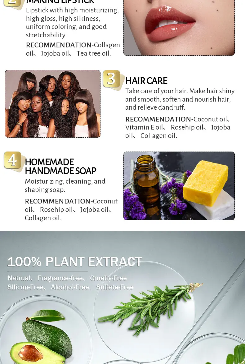 Custom Private Label Bulk Carrier Oils - Organic & Pure