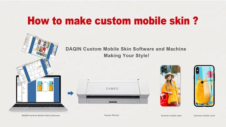 Daqin 3D Mobile Beauty Master Software - Custom Stickers