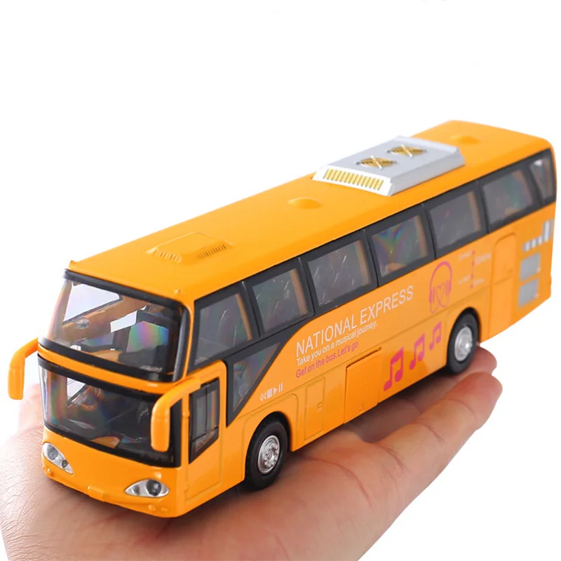 Toys New Arrive High Quality 1:32 Double Deck Coach Model Alloy Die ...