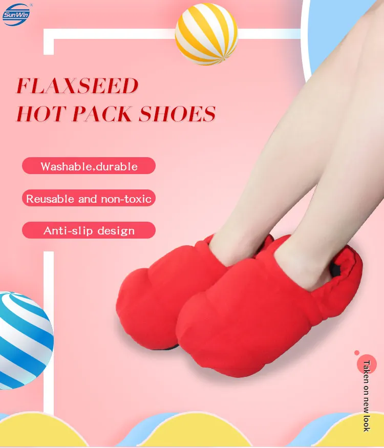 Factory Customised Relaxing Foot Skin Care Flaxseed Microwave Heated ...